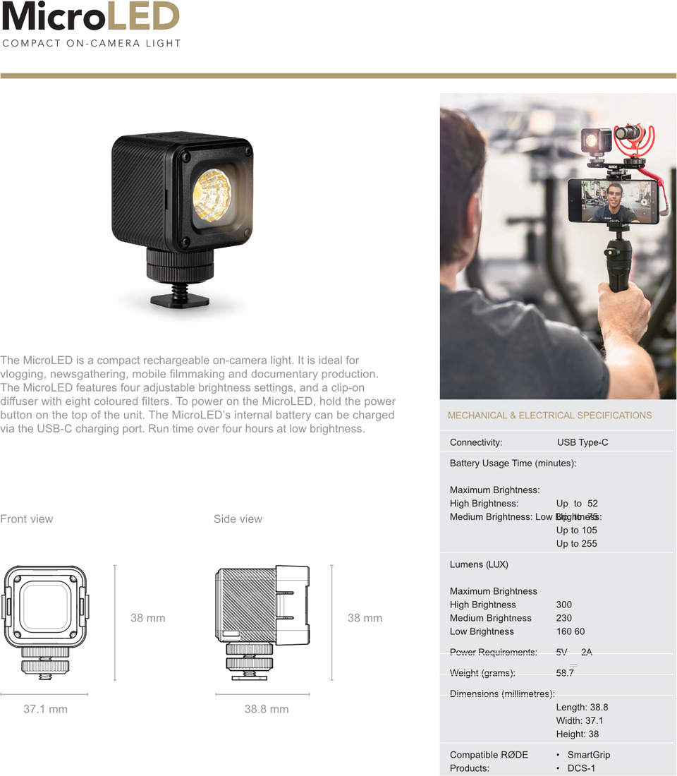 RODE Vlogger Kit USB-C Filmmaking Kit for USB-C Devices | CA