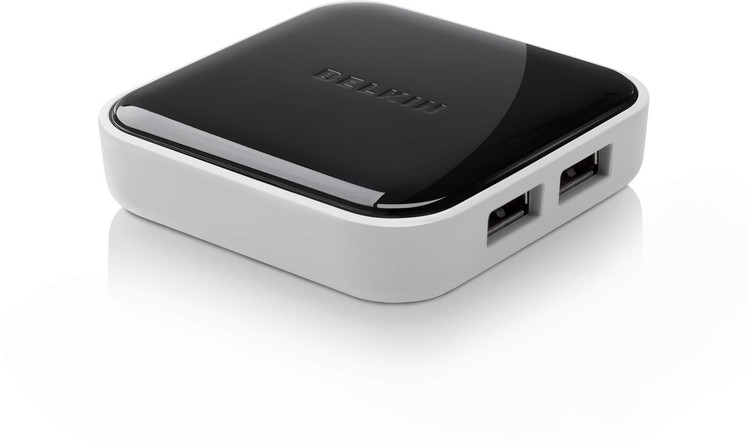 4 Port Belkin Powered USB 2.0 Hub PN F4U020AU | Computer Alliance