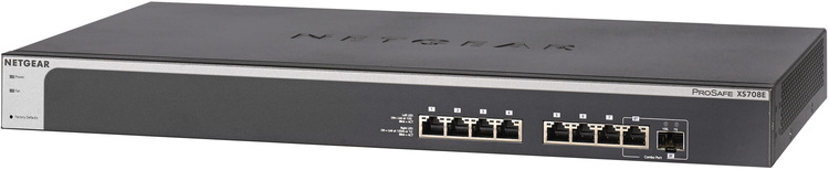 8 Port Netgear XS708E-100AJS 10 Gigabit Smart Switch | Computer Alliance