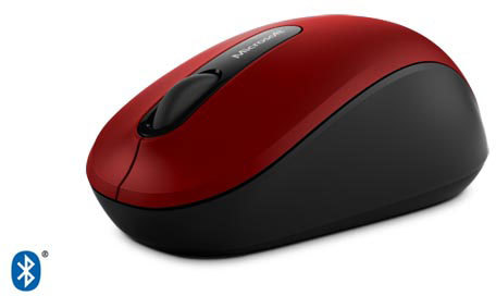 Microsoft Wireless Bluetooth Mobile Mouse 3600 Red | Computer Alliance