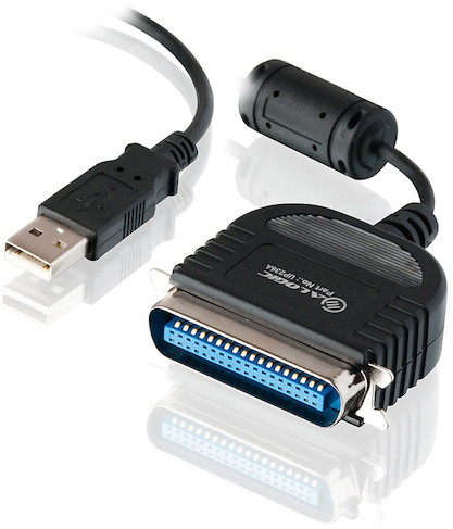 2 Metre ALOGIC USB to Parallel BiDirectional Cable | Computer Alliance