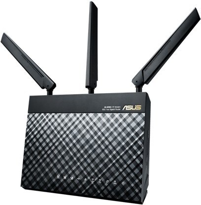 ASUS 4G-AC55U Wireless-AC1200 Dual Band 4G LTE Modem Router | Computer ...