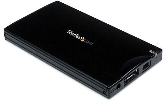 StarTech 2.5in Black eSATA USB External Hard Drive Enclosure for SATA ...