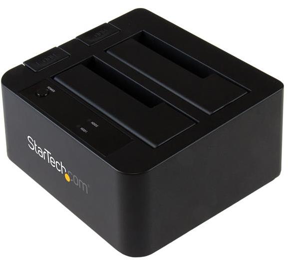 StarTech SDOCK2U313 USB 3.1 (10Gbps) Dual-Bay Dock for 2.5"/3.5" SATA ...