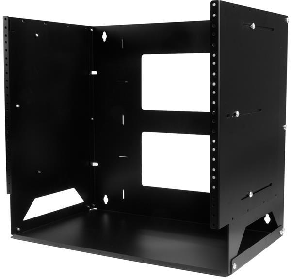 StarTech Wall-Mount Server Rack with Built-in Shelf - Solid Steel - 8U | CA