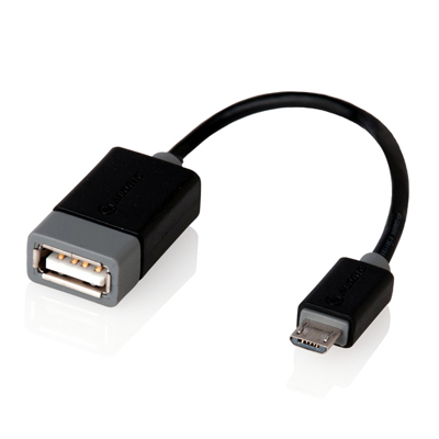 15cm ALOGIC USB 2.0 Type B Micro to Type A OTG Adapter Male to Female | CA
