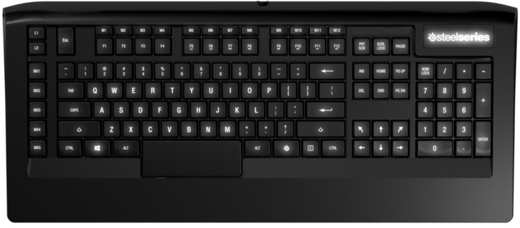 SteelSeries Apex 300 Illuminated USB Gaming Keyboard PN 64450 ...