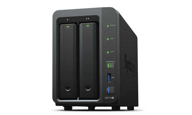 2 Bay Synology DS718+ Gigabit NAS Unit | Computer Alliance
