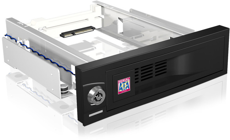 ICY BOX IB-168SK-B 3.5" HDD Tray Less Mobile Rack | Computer Alliance