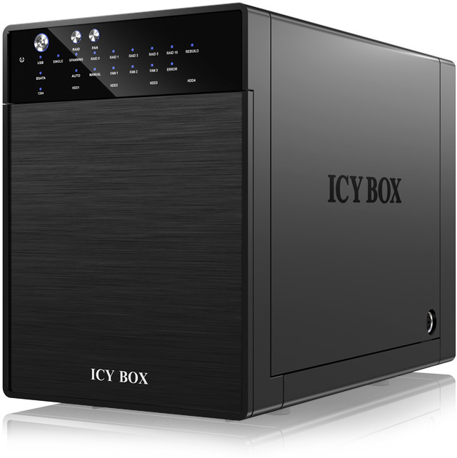 4 Bay ICY BOX IB-RD3640SU3 External JBOD System for 3.5" SATA HDD | CA