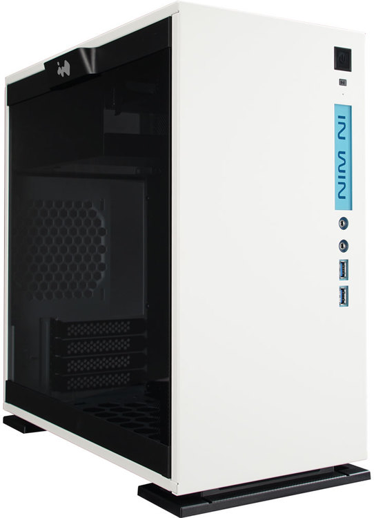 InWin MicroATX 301 Tempered Glass White Case PN 301-WHITE | Computer ...