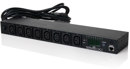 Serveredge 8 Port Switched PDU (8) IEC C13 Output & (1) IEC C14 Input ...