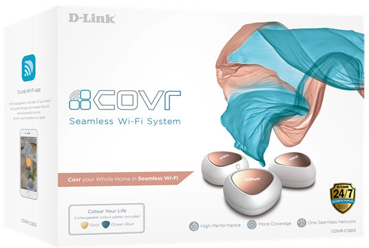 D-Link COVR-C1203 Dual Band Wireless-AC1200 Seamless Mesh System | CA