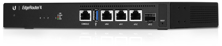 4 Port Ubiquiti EdgeRouter ER-4 Gigabit Router with 1 SFP Port | CA