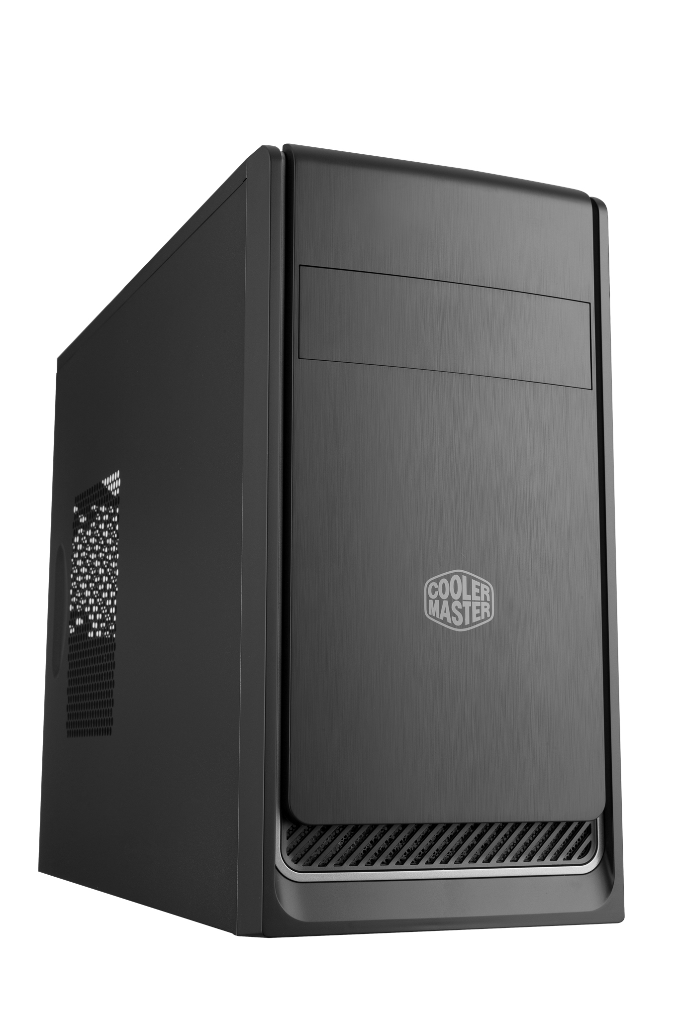 Cooler Master MicroATX MasterBox E300L Sliver Trim Case MCB-E300L-KN5N ...