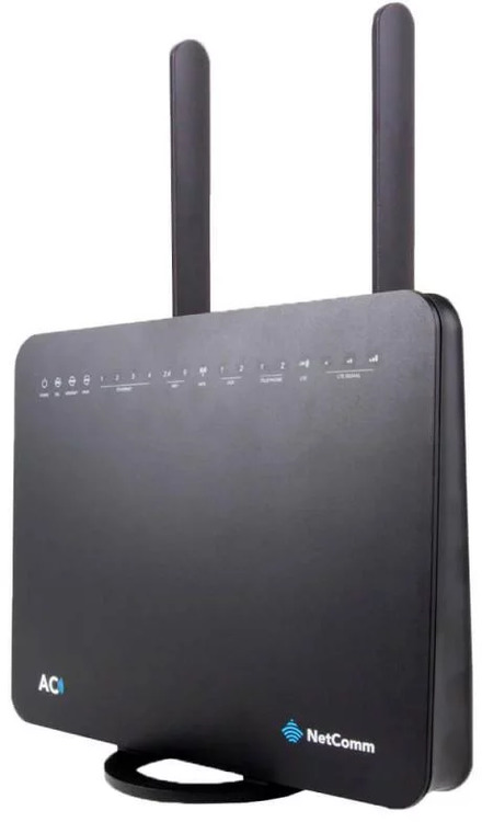 Netcomm NL1901ACV VDSL2/ADSL2 4G LTE Wireless-AC1600 Modem Router | CA