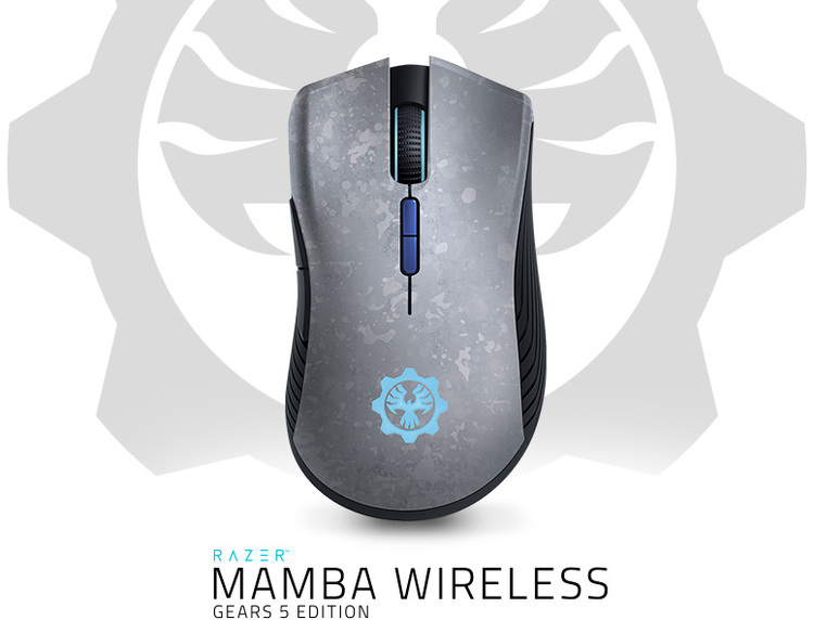 Razer Mamba Wireless Gears 5 Edition Gaming Mouse PN RZ01-02710200-R3M1 ...