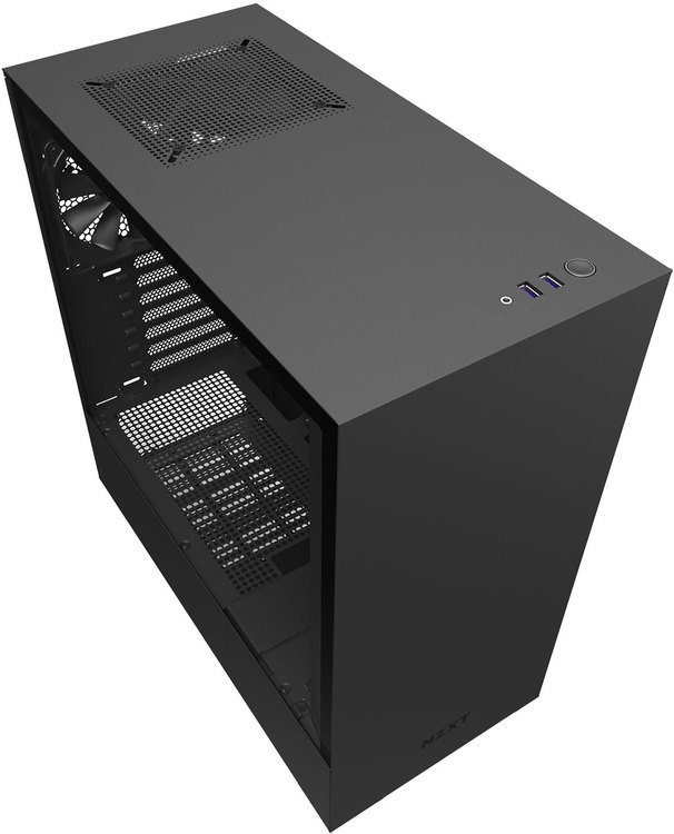 NZXT ATX H511 MATTE TG Black Case (No PSU) CA-H511B-B1 | Computer Alliance