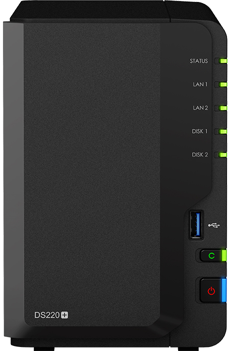 2 Bay Synology DS220+ 2GB DiskStation Gigabit NAS Unit | Computer Alliance