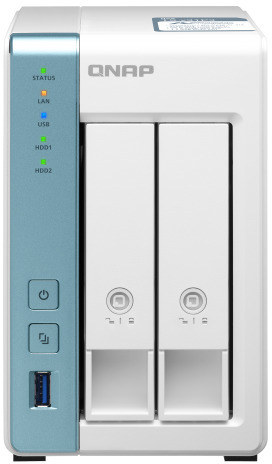 2 Bay QNAP TS-231P3-2G Gigabit NAS Unit | Computer Alliance