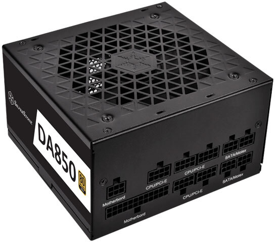 850 Watt SilverStone DA850-G Gold Modular Power Supply | Computer Alliance