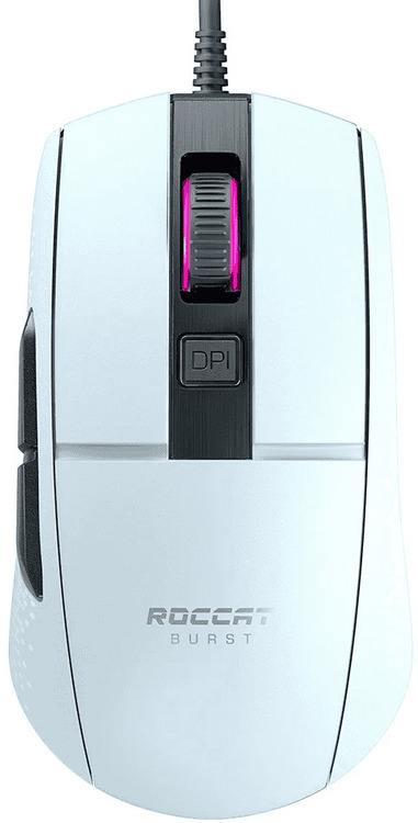 Roccat Burst Core Optical White Gaming Mouse ROC-11-751 | CA