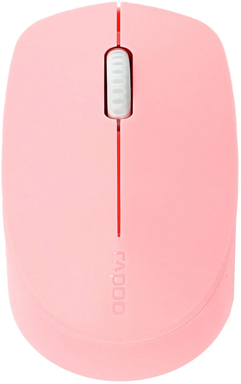 Rapoo M100 2.4GHz & Bluetooth Wireless Mouse Pink M100-Pink | CA