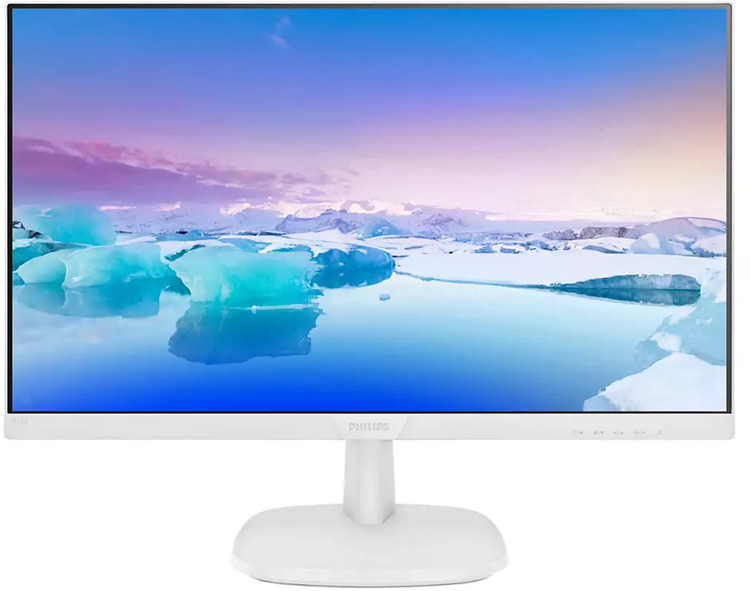 27" Philips 273V7QDAW FHD IPS White Monitor with Speakers | CA