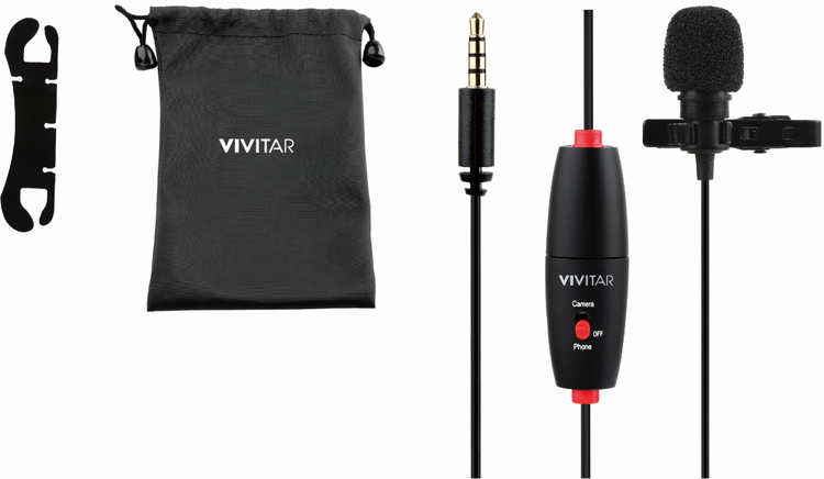 Vivitar Mini Lavalier Streaming Microphone | Computer Alliance