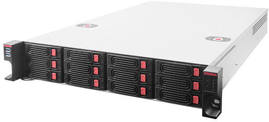 SilverStone 2U 12-bay 2.5" / 3.5" HDD / SSD rackmount Case SST-RM22-312 ...