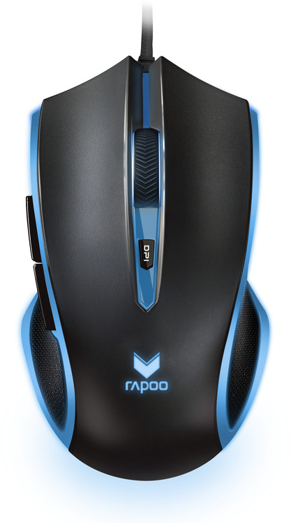 Rapoo V20S Optical Gaming Mouse Black | Computer Alliance