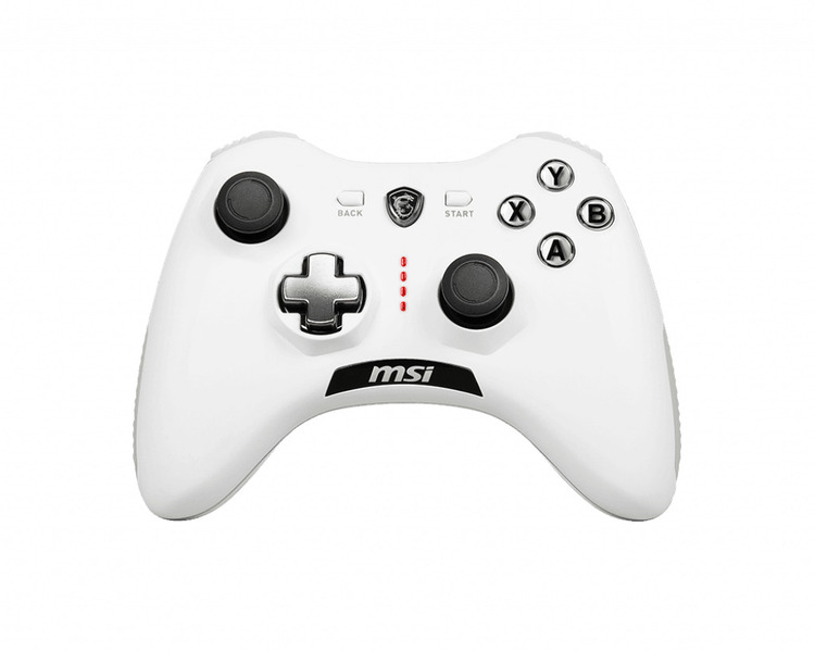 MSI FORCE GC20 V2 White USB Game Controller | Computer Alliance