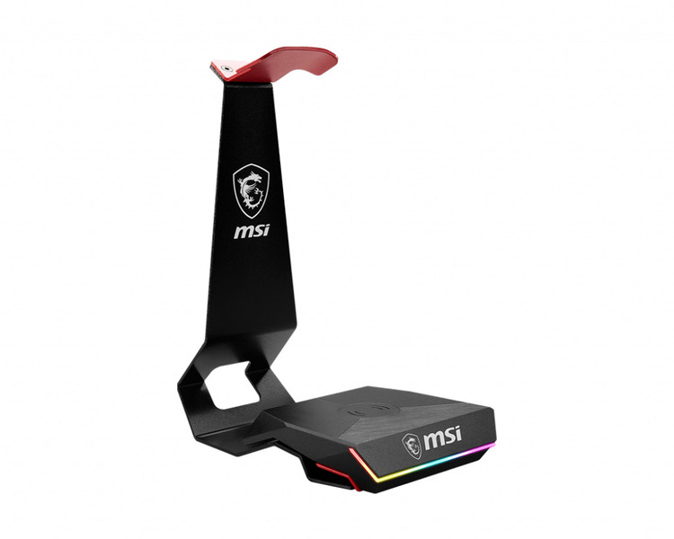 MSI HS01 Headset Stand and Qi Combo | Computer Alliance