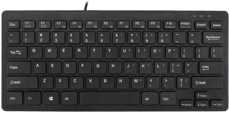 Adesso Wired Mini Keyboard ADAKB111UB | Computer Alliance