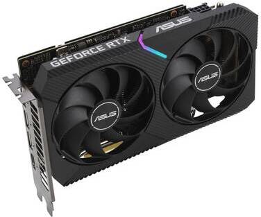 ASUS RTX3060Ti 8GB DUAL MINI PCIe Graphics Card DUAL-RTX3060TI-8G-MINI ...