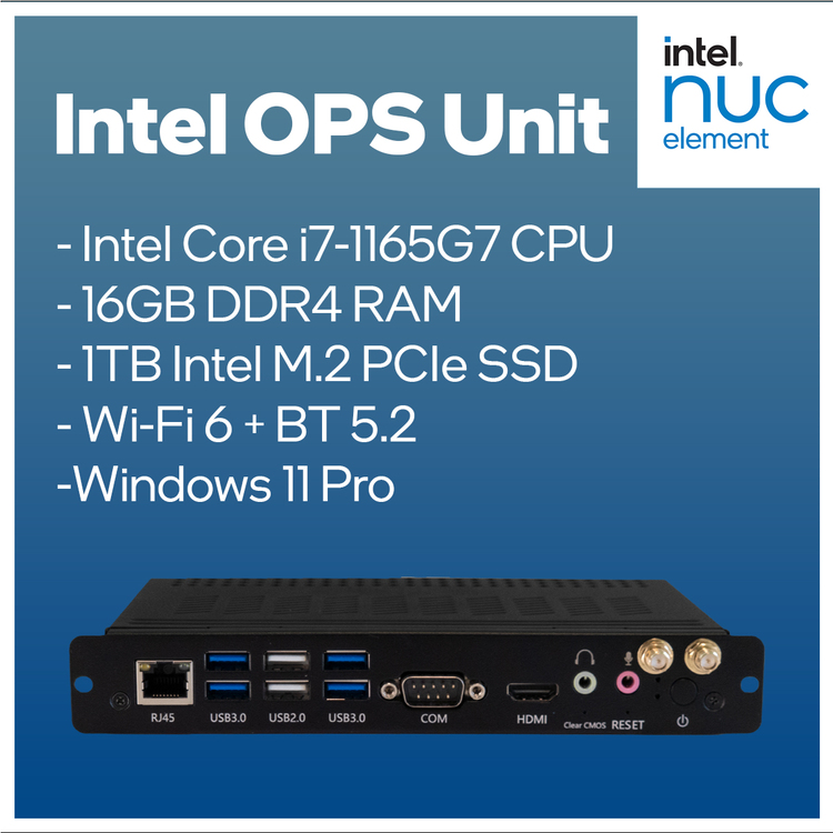 Intel OPS 11th Gen Core i7-1165G7 | Computer Alliance