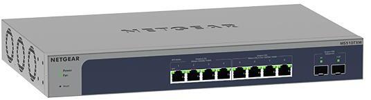8 Port Netgear MS510TXUP Multi-Gigabit PoE++ Smart Managed Pro Switch ...