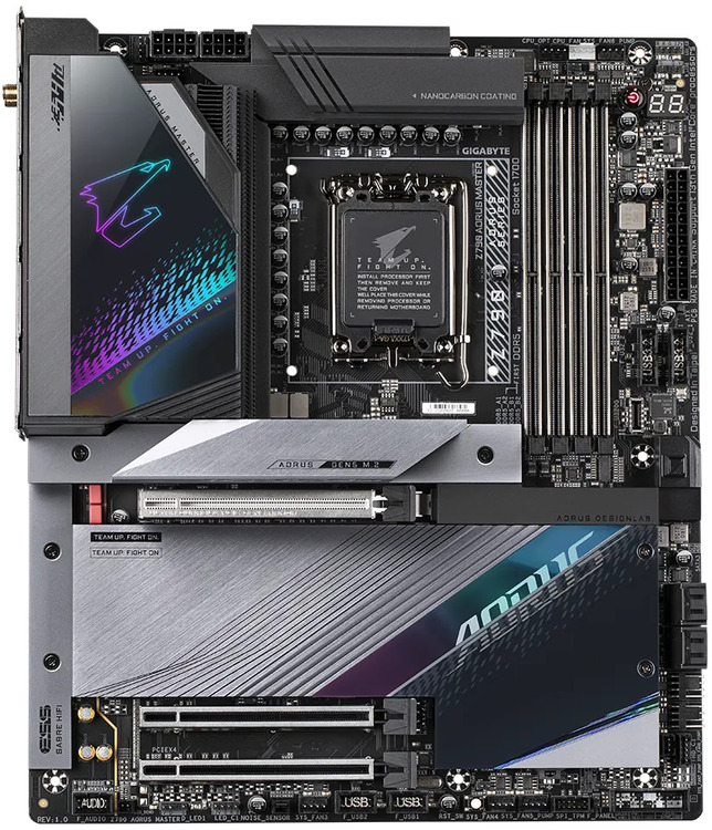 Gigabyte S1700 E-ATX Z790 AORUS MASTER DDR5 Motherboard | CA