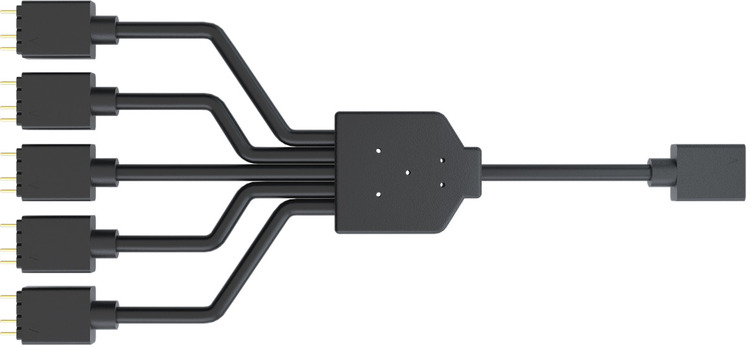 Cooler Master 1-TO-5 RGB SPLITTER CABLE MFX-AWHN-1NNN5-R1 | CA