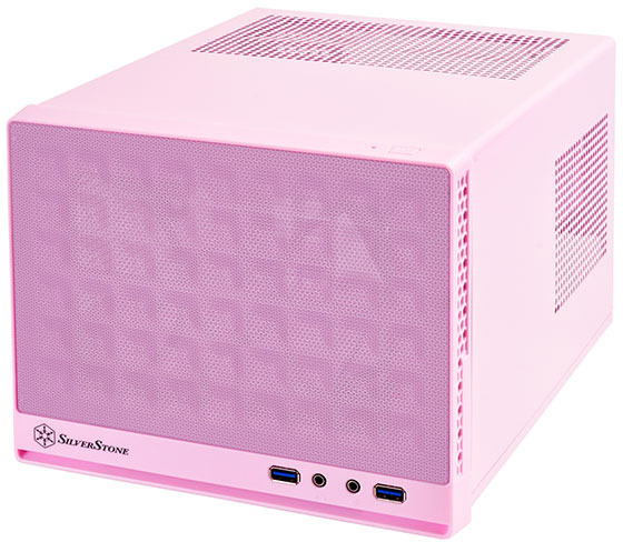 Silverstone Sugo Series Sg13 Pink Mini Itx Case Computer Alliance