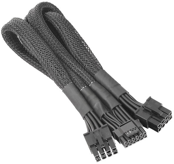 Thermaltake Sleeved PCIe Gen 5 Splitter Cable | Computer Alliance