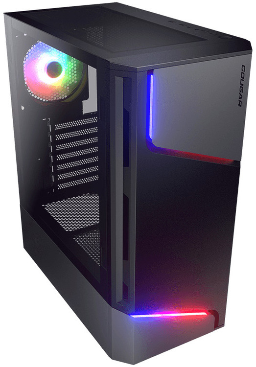 Cougar MX360-RGB ATX Case Black | Computer Alliance