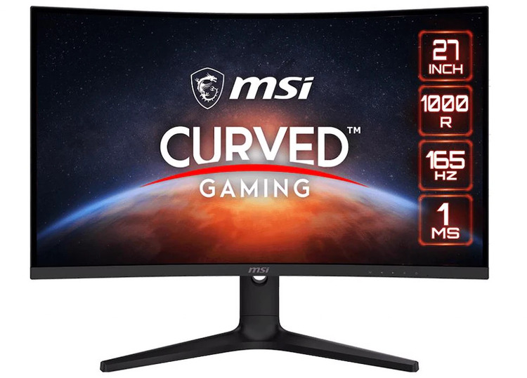 27" MSI Optix G271C FHD Curved 1ms 165Hz FreeSync Premium Monitor | CA