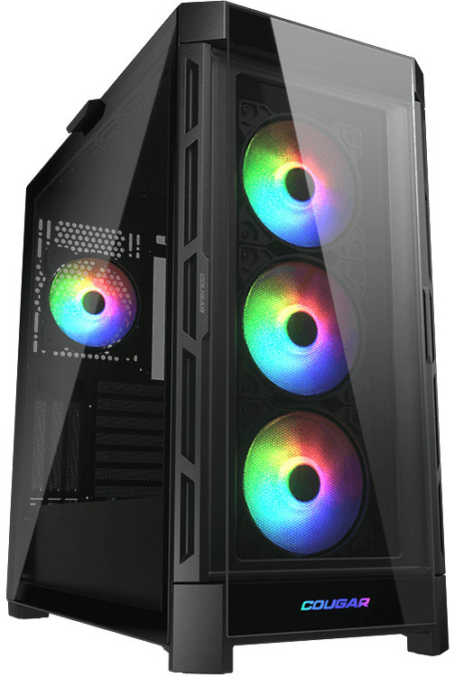 Cougar E-ATX DUOFACE Pro RGB Tempered Glass Case Black CGR-5AD1B-RGB | CA