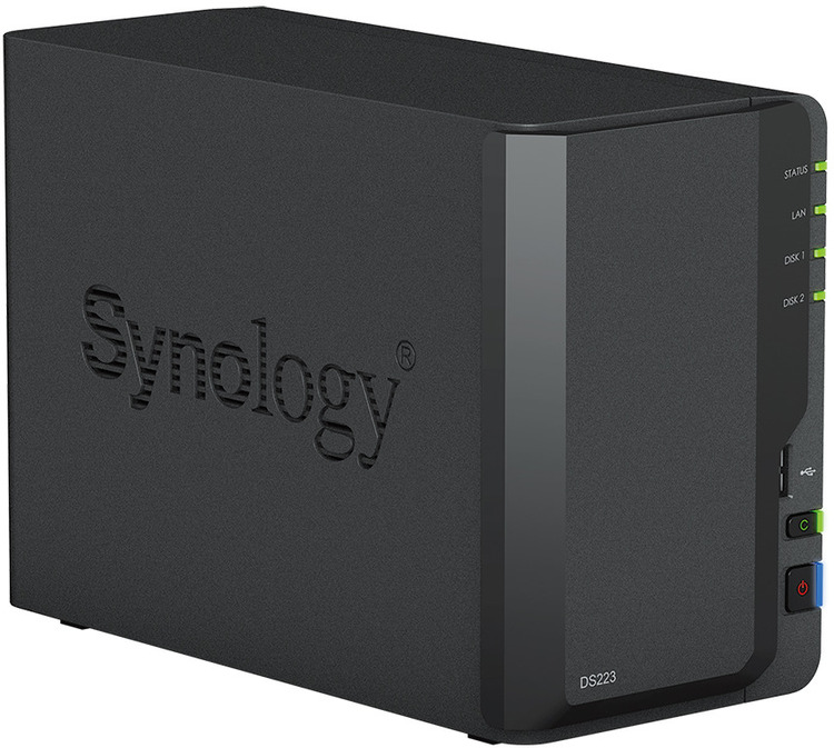 2 Bay Synology DiskStation DS223 Gigabit NAS Unit | Computer Alliance