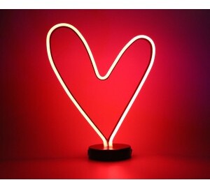 LED Neon Heart USB Powered TD006 | Computer Alliance