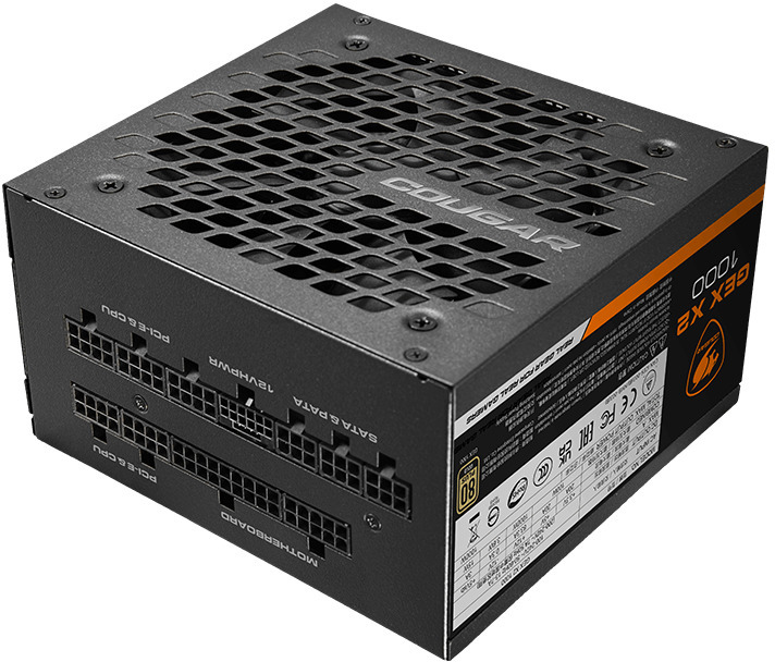 850 Watt Cougar GEX X2 850 Gold Plus Modular Gen5 Power Supply | CA