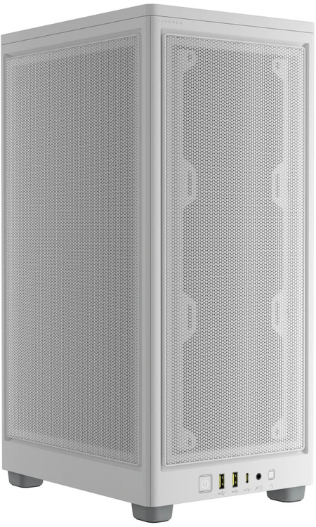 Corsair Mini-ITX Tower 2000D AIRFLOW CC-9011245-WW White Mesh Case | CA
