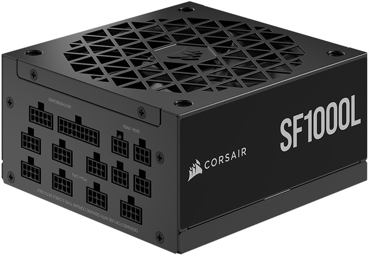 1000 Watt Corsair SF1000L Gold Modular SFX-L Power Supply CP-9020246-AU ...