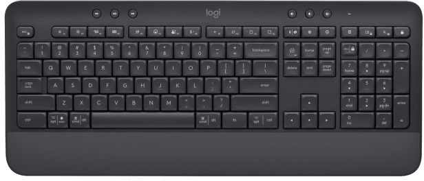 Logitech Signature K650 Wireless Comfort Keyboard - Graphite 920-010955 ...